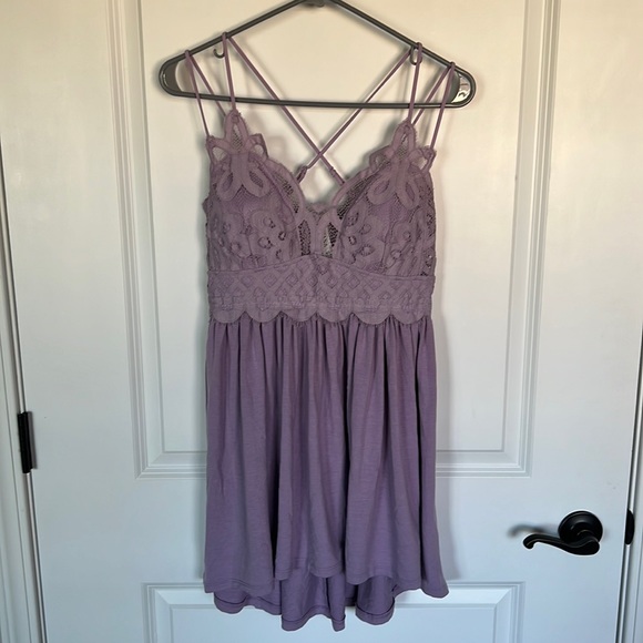 Zenana Outfitters | Tops | Zenana Purple Lace Tank | Poshmark